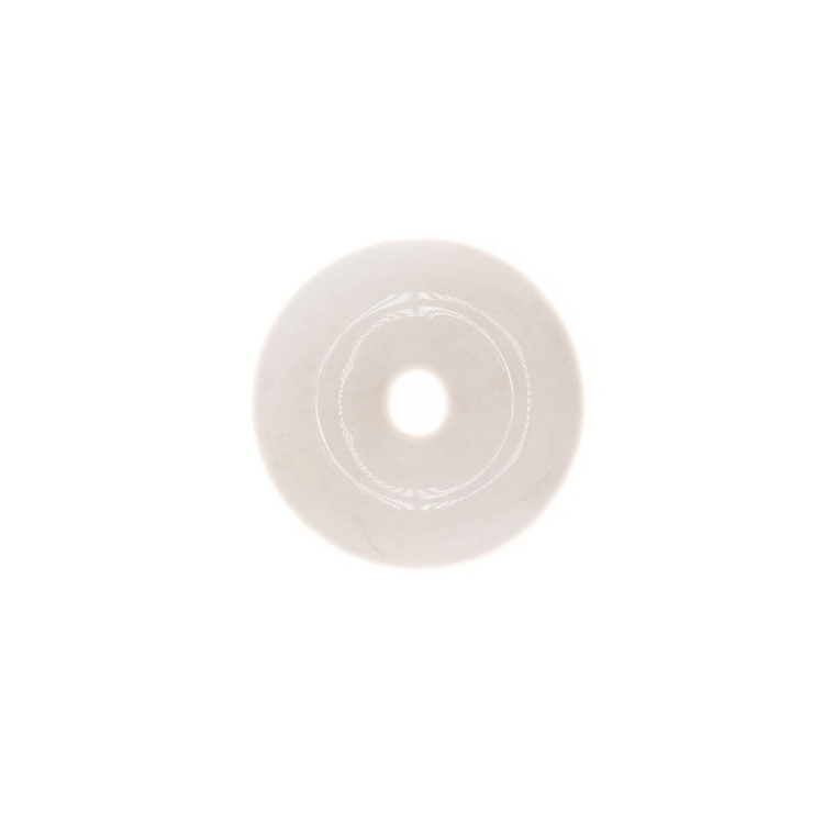 White Jade EEMedallion | Bio-Scalar Wearable for Calm & Balance – EESystem
